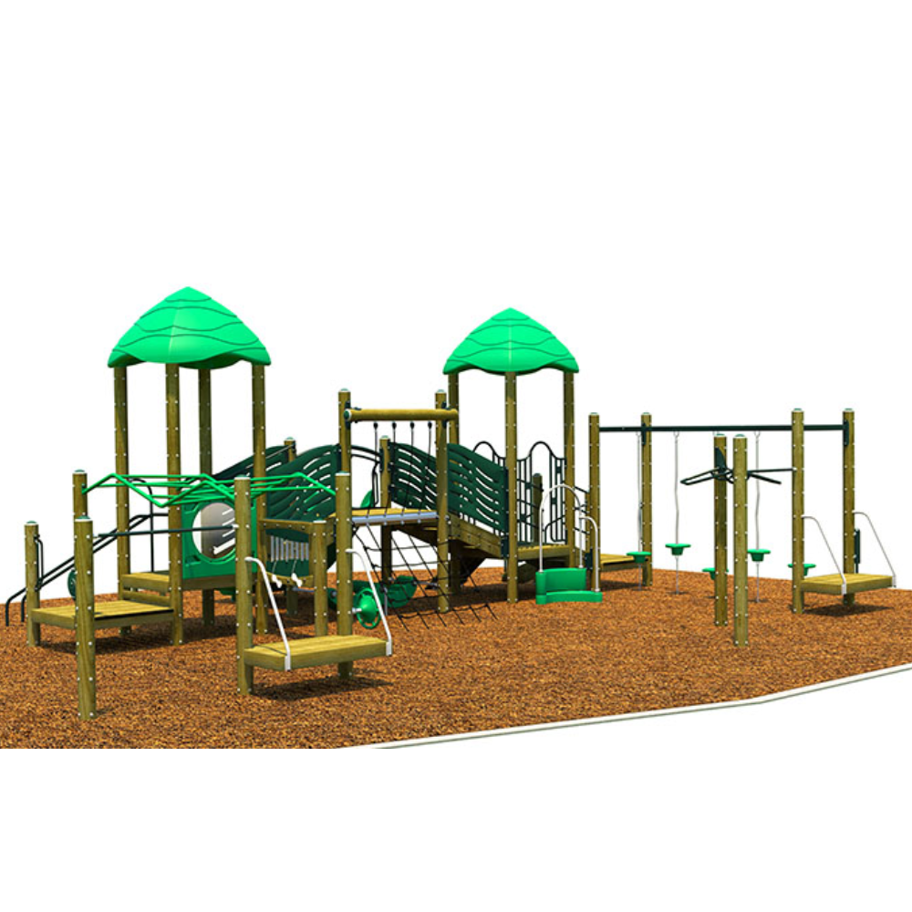 BigToys Bridge Station Playground Structure BT-225, MBT-225 — Kingdom ...