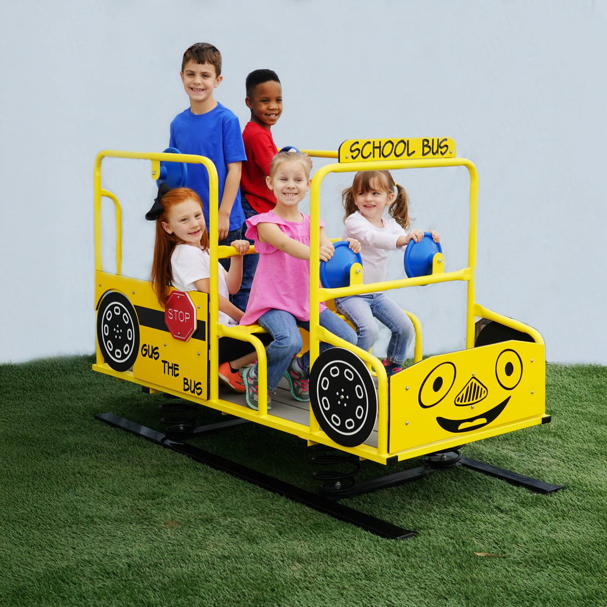 PlayTime Gus the Bus Spring Rider 11649 — Kingdom Playground