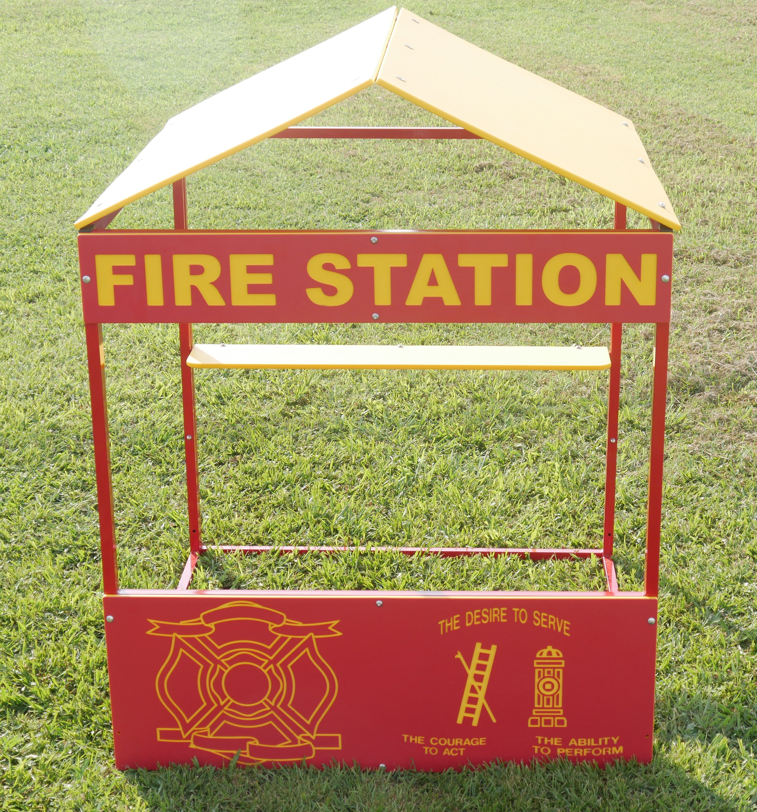 Infinity Playgrounds Fire Station Playhouse IP-7016 — Kingdom Playground