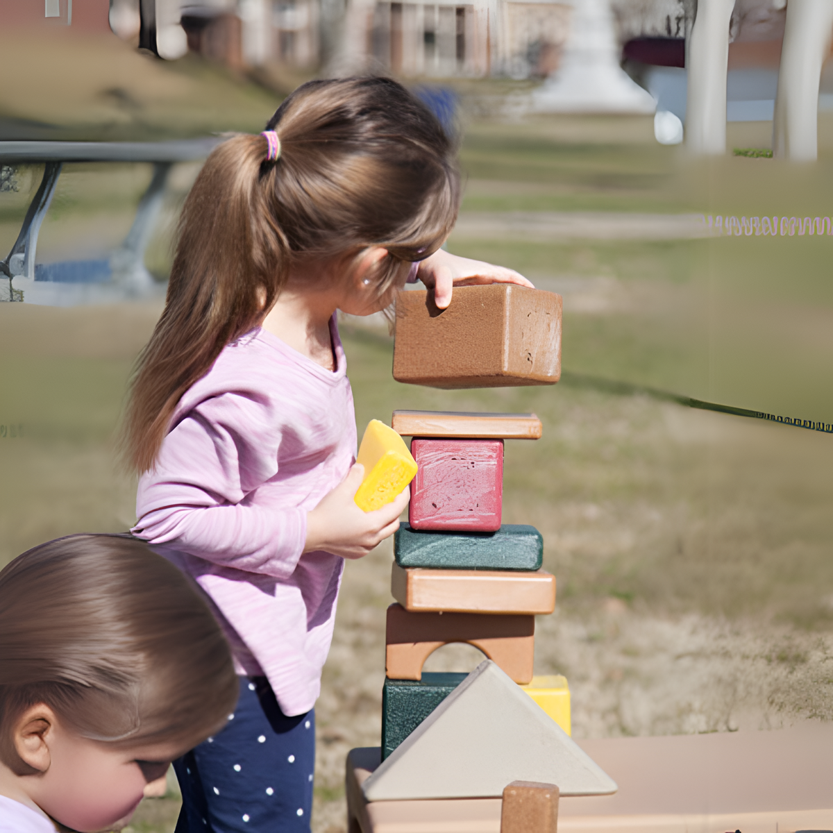 BigToys Eco Blocks & Box with Solid Lid Freestanding Loose Parts MEC-2 ...
