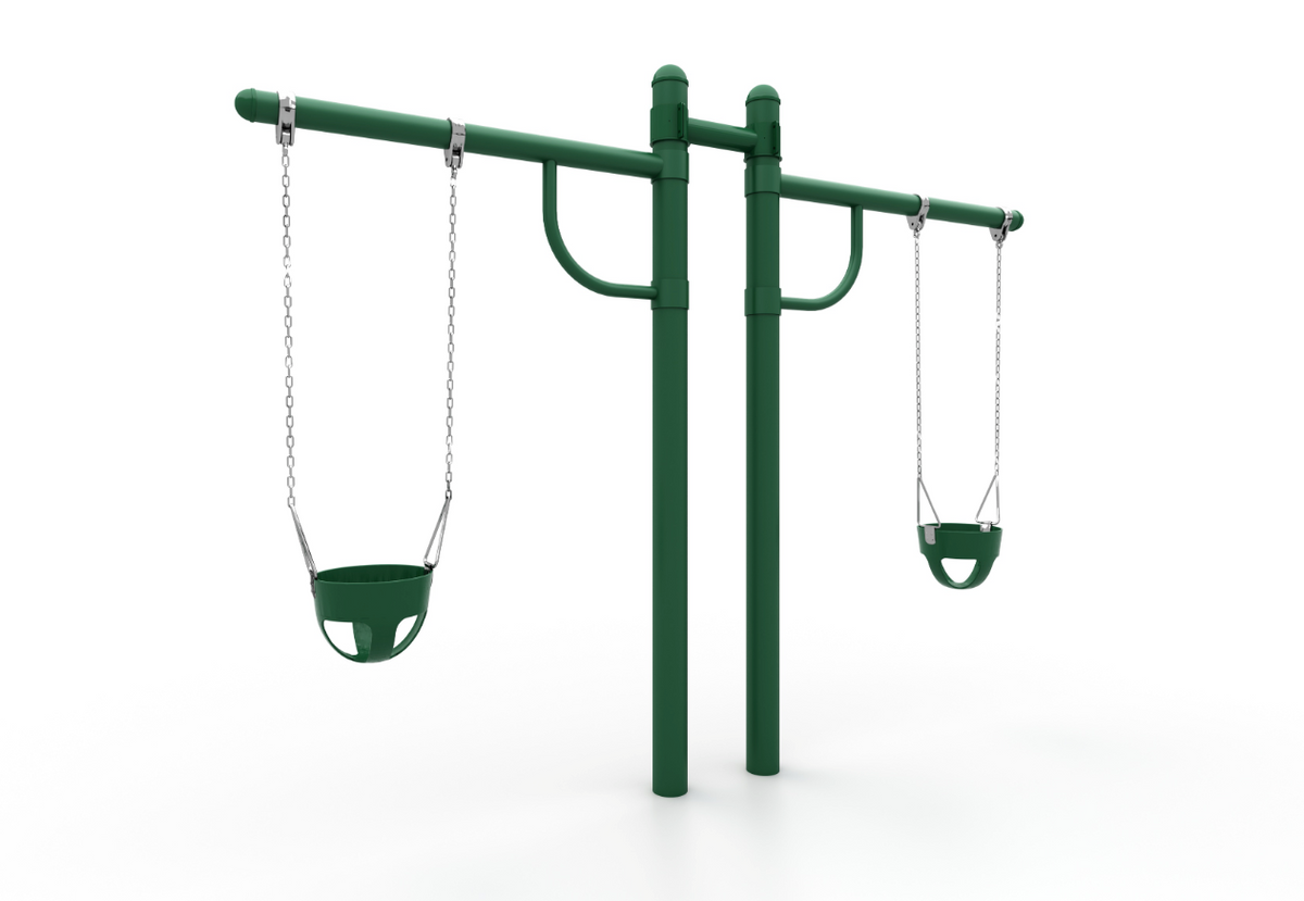 Wisdom WiseFREE 5" Single Post Swing Bucket Tree Swing SPS-0801-TS ...