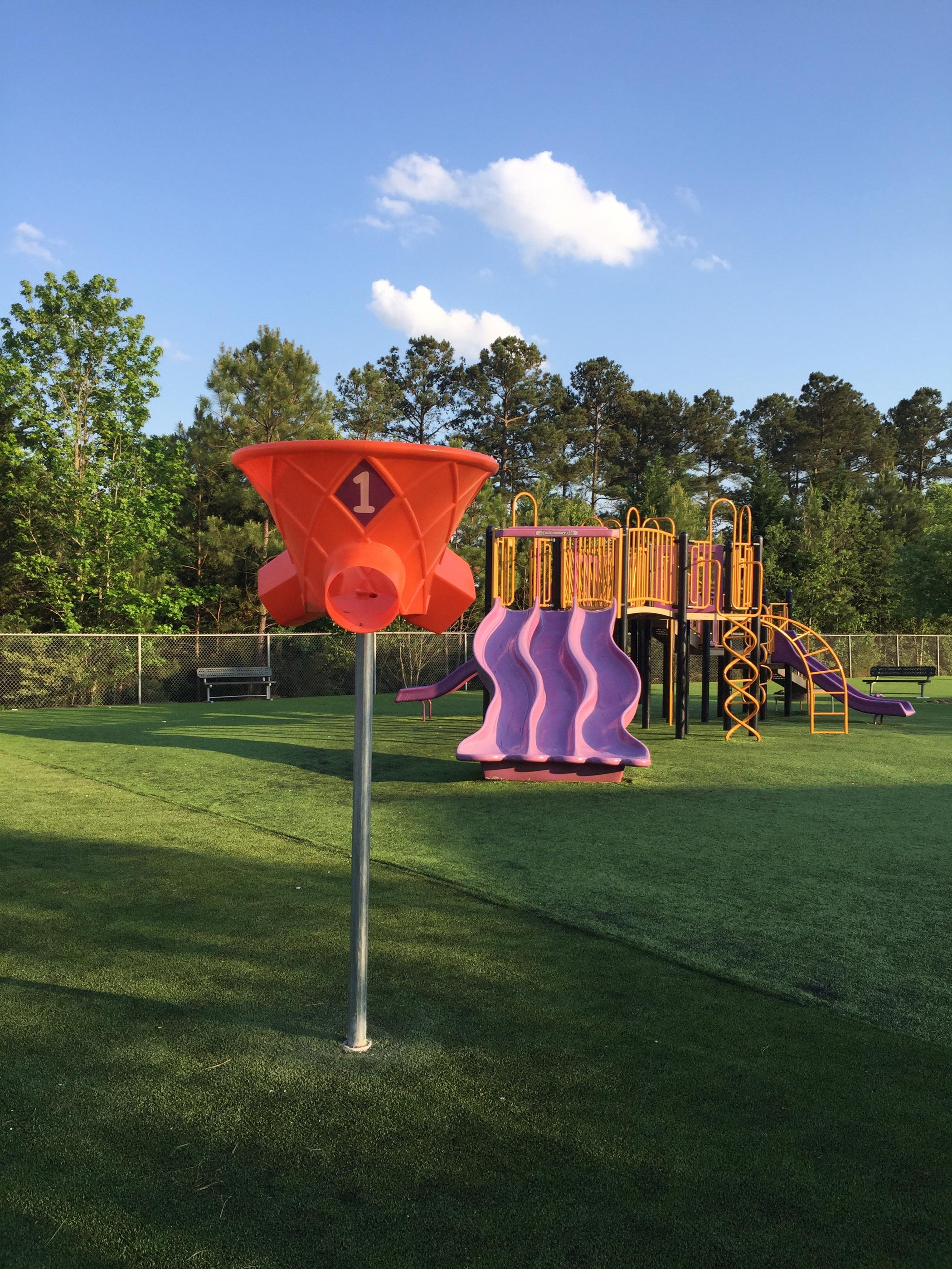 Action Play Systems Commercial Tripleshoot Basketball Funnel Ball Game ...