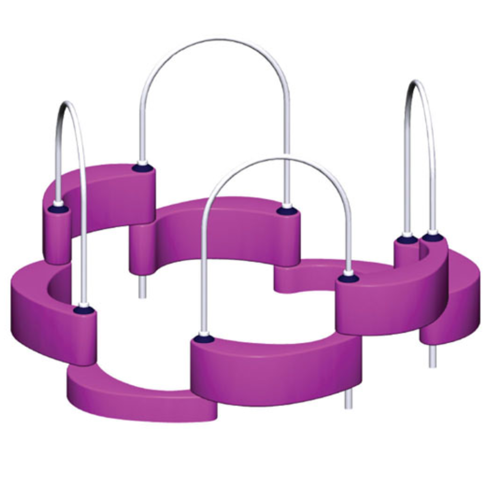 BigToys PlayShell Circular Climber Freestanding Climbing BT-278 ...