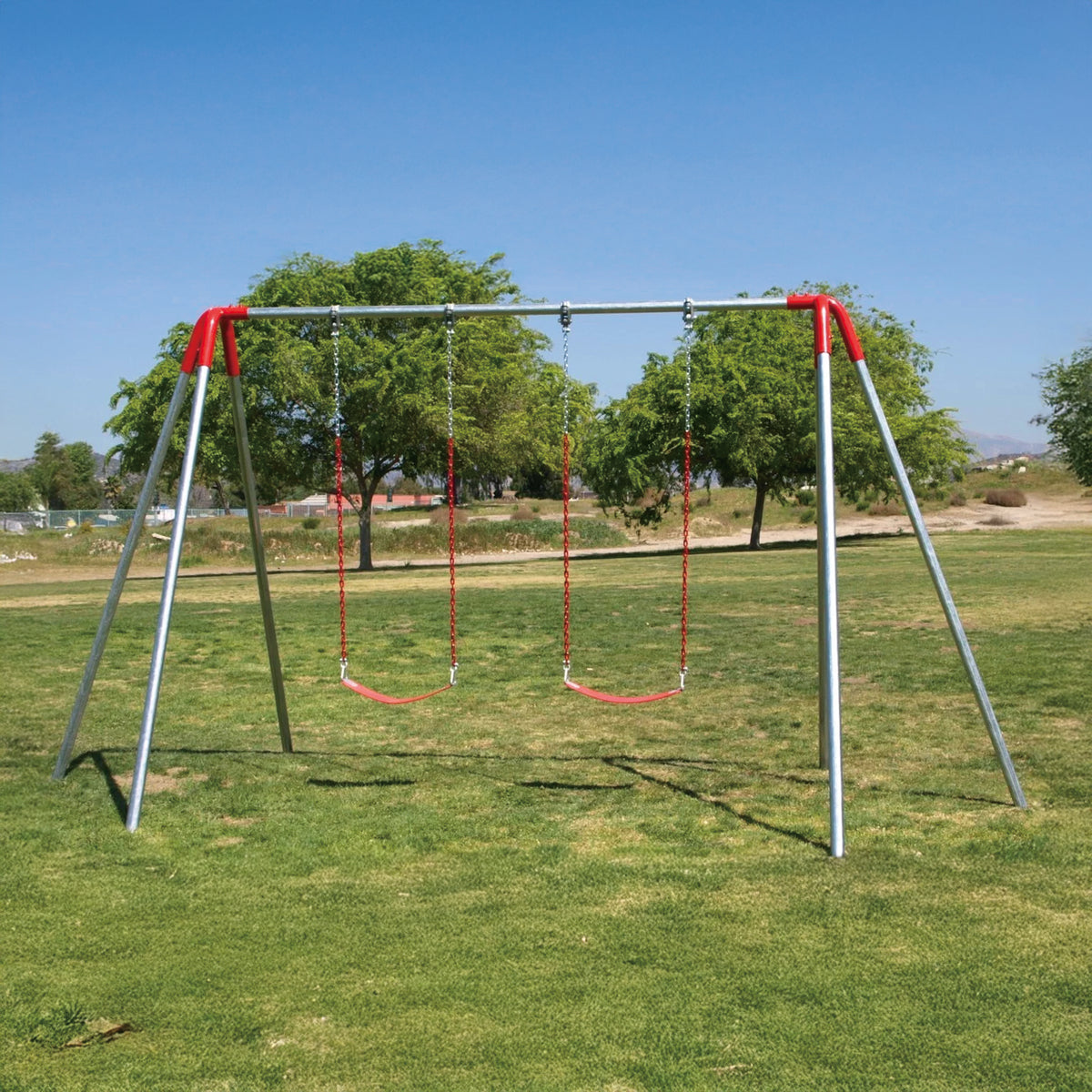 Jensen Commercial Swing Heavy Duty 10 Foot High Swing Set H102, H104 ...