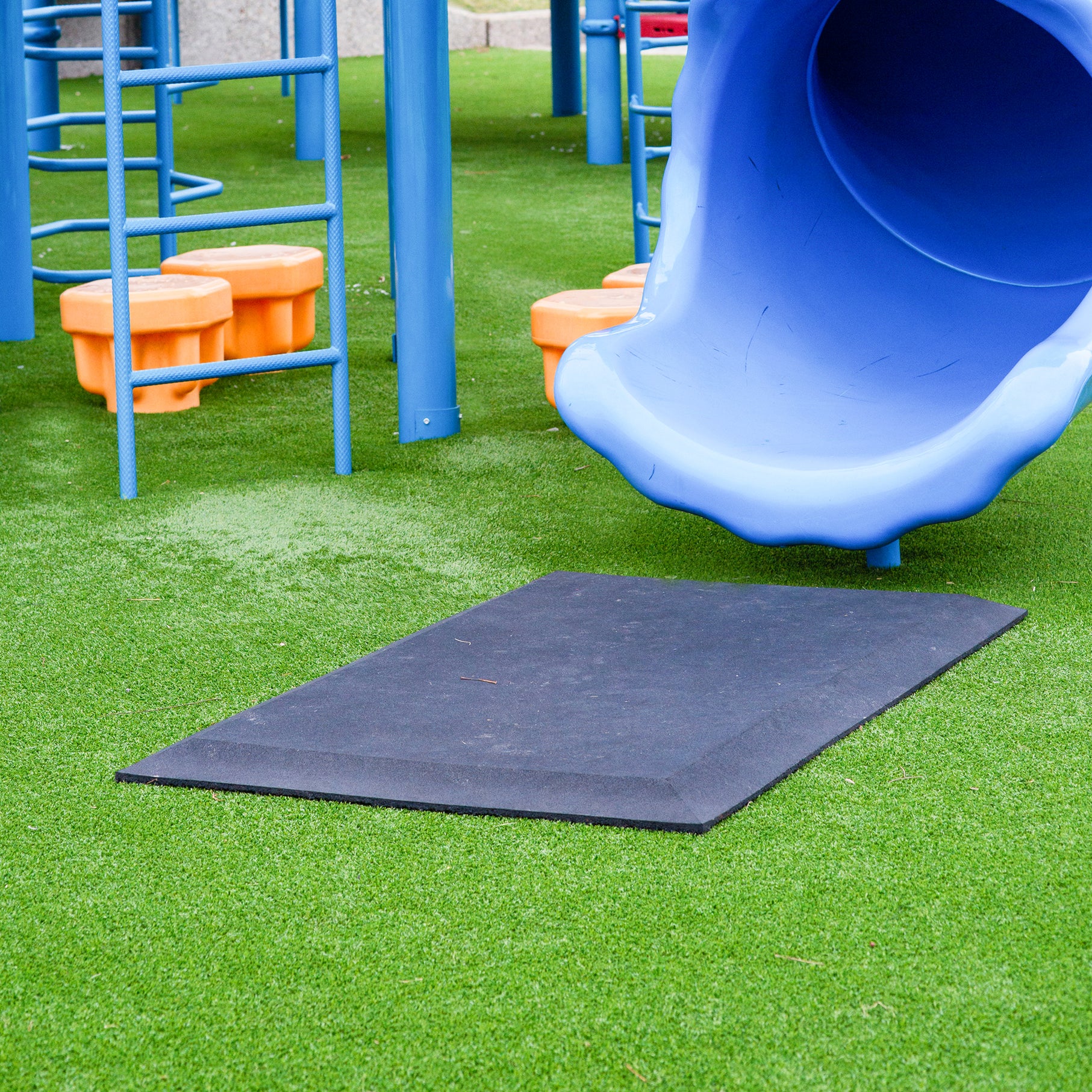 Action Play Systems Commercial Swing and Slide Rubber Playground Mat A ...