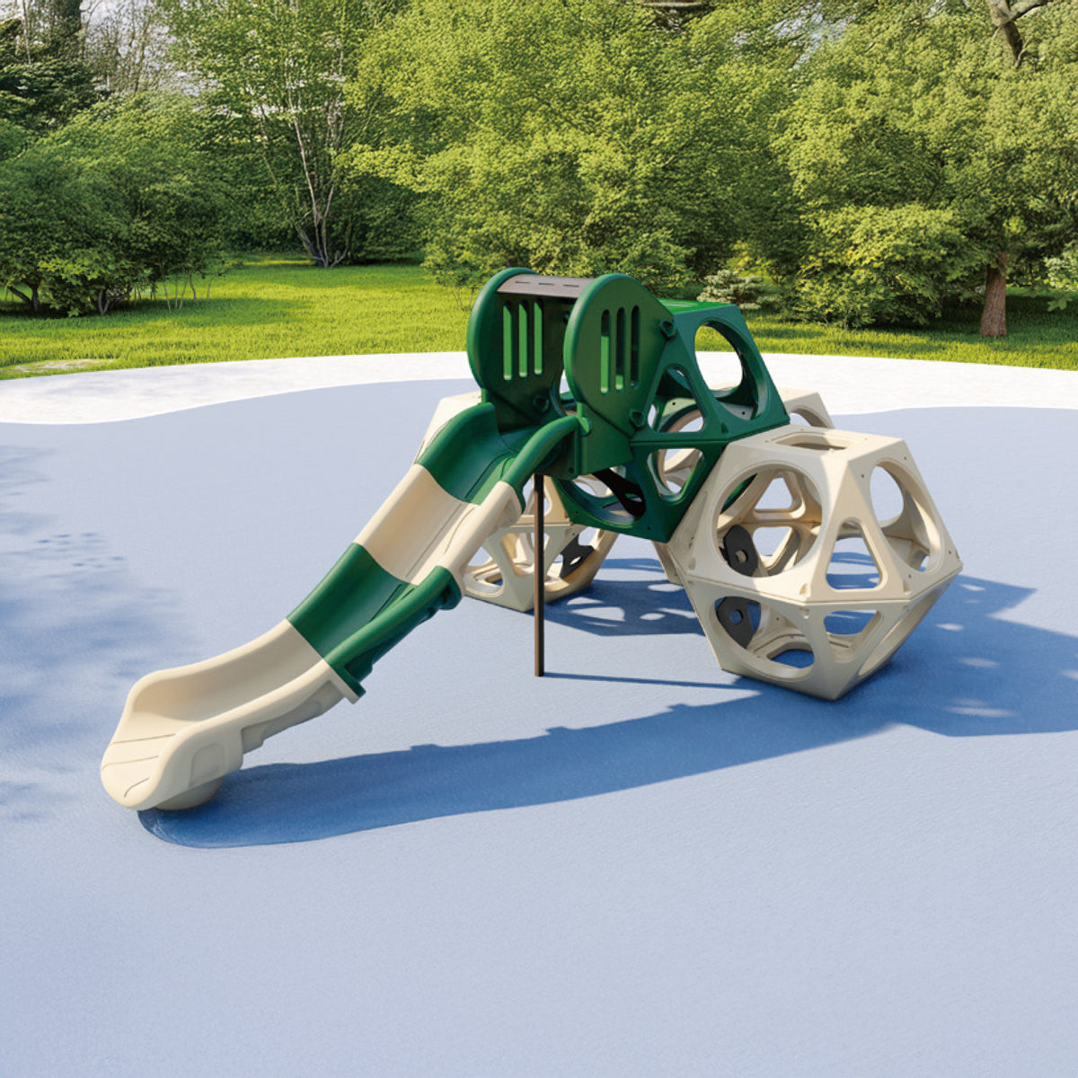 Wisdom WiseFREE Skqube Slide and Cubes QSQB-210002 — Kingdom Playground