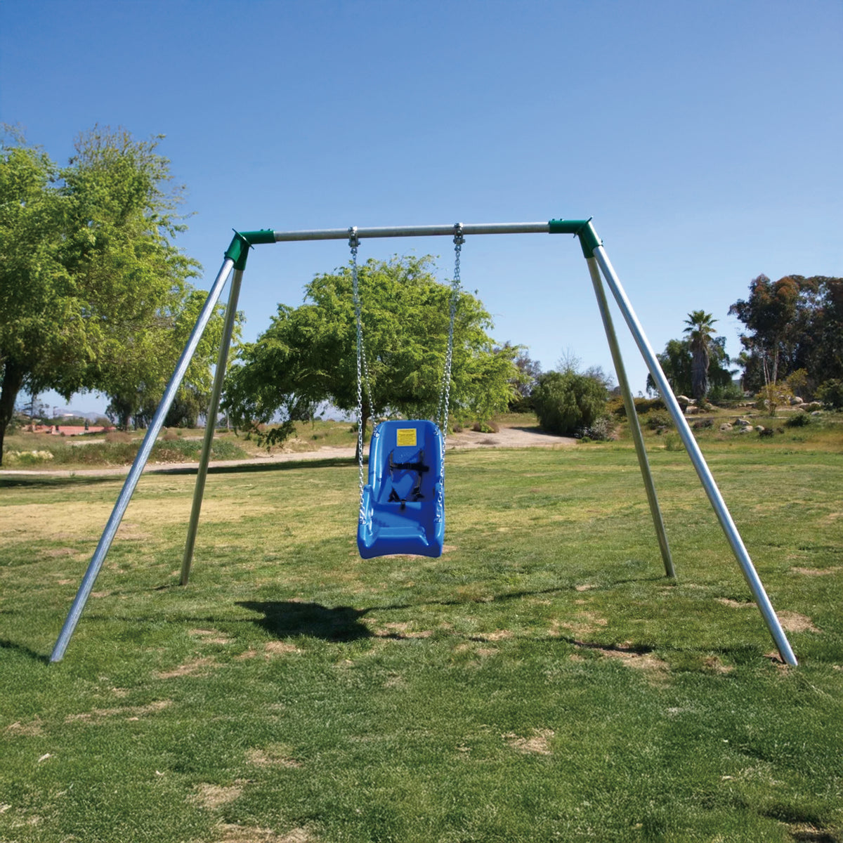 Jensen Commercial Swing Standard 8 Foot High ADA Swing Set S81Ac, S82A ...